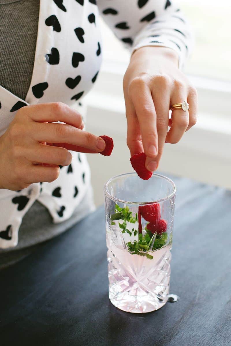 Raspberry Basil Mojito - Ta Boosis Ters